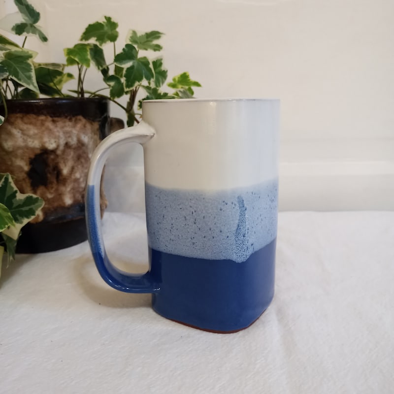 Blue Coffee Mug - Etsy