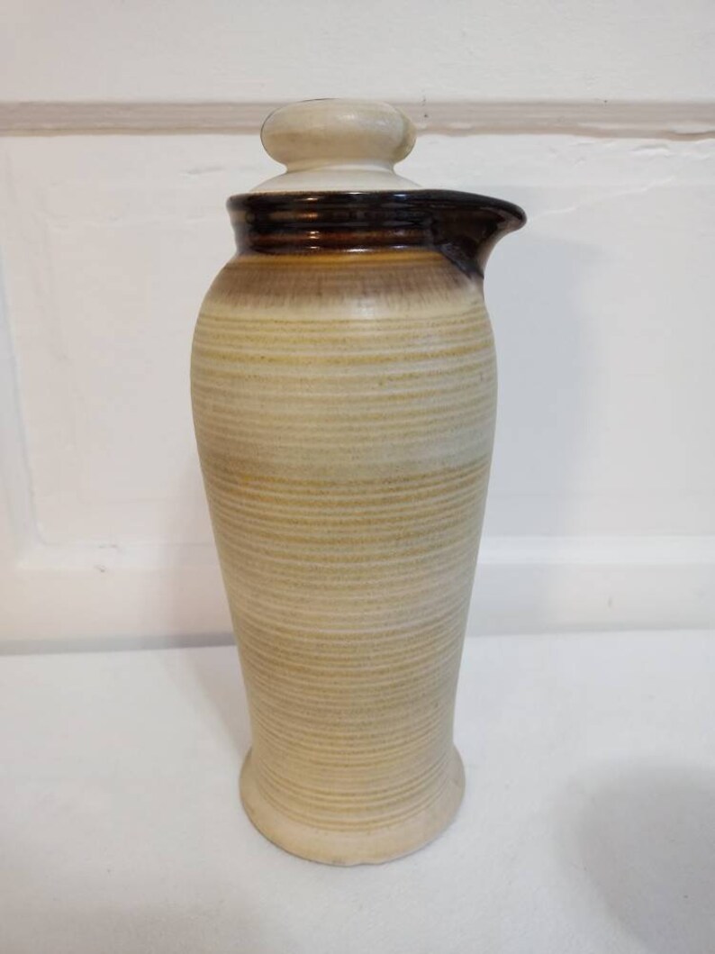 Vintage Genin Trudeau Beauceware Pottery Decanter & Wine | Etsy