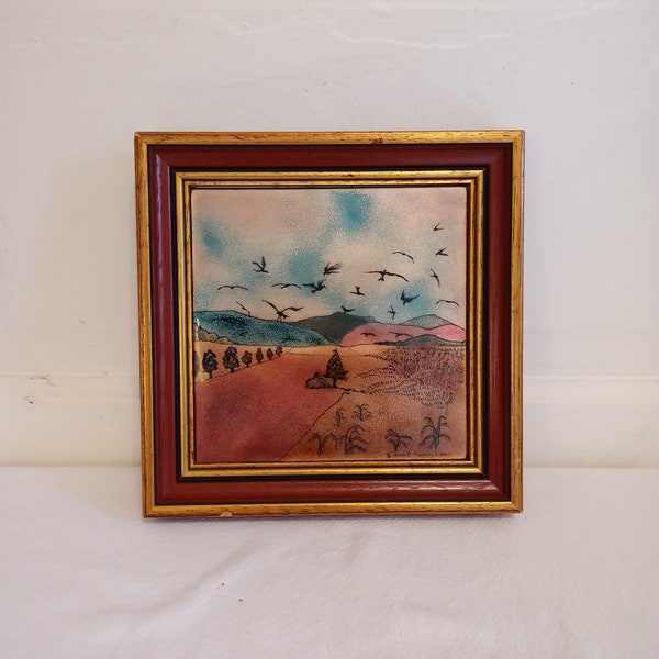 Enamel Painting - Etsy