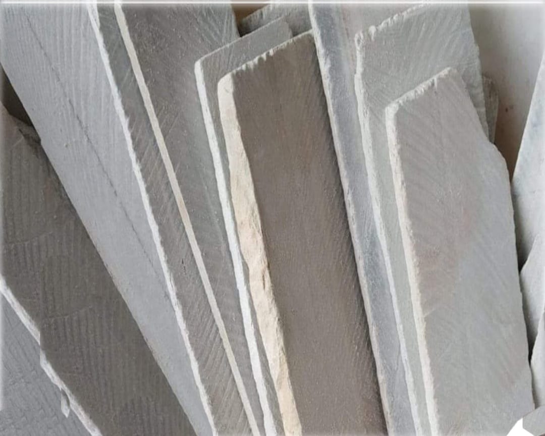 White Slate Bars, Natural and Fresh VRINDAVANBAZAAR.COM - Etsy