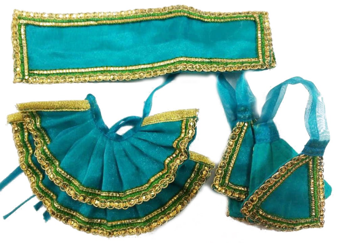 Turquoise Blue Jagannath, Baldeva and Subhadra Dress - Etsy