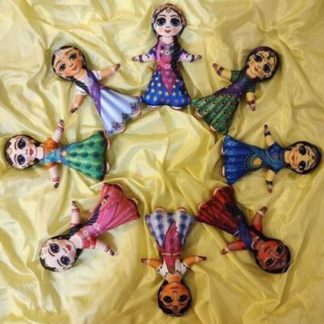 Astasakhis 8 Gopis Soft Toys 8 Inch Height - Etsy