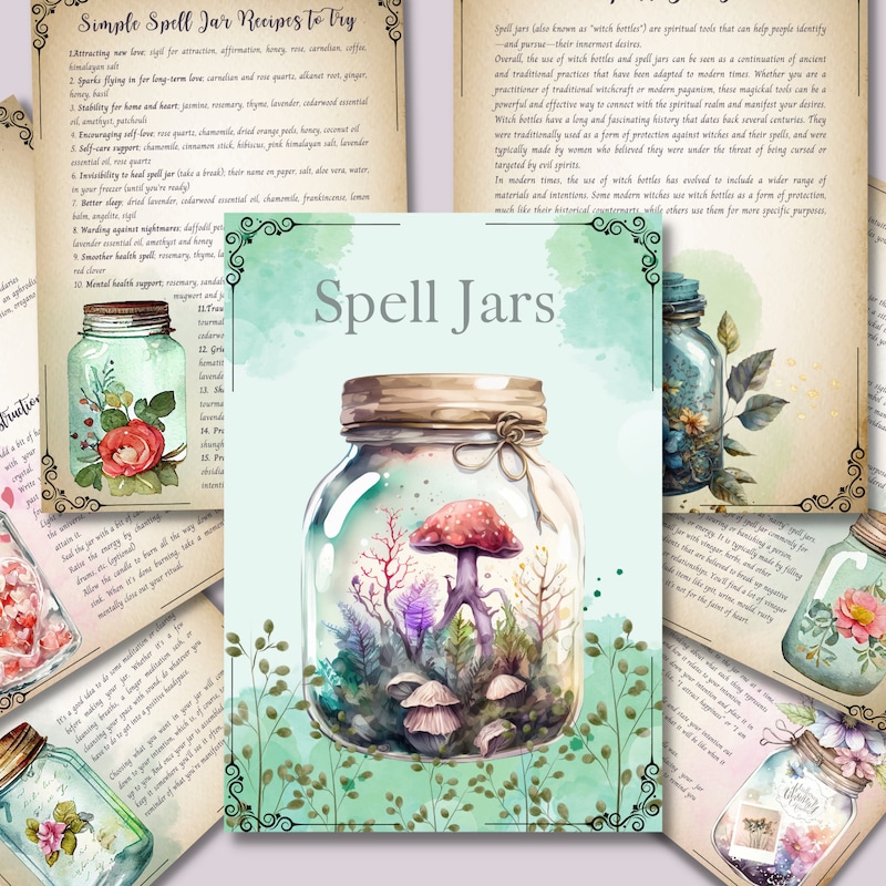 Spell Pages - Etsy