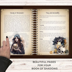 Necromancy Guide for Beginners: Book of Shadows Pages (digital Download ...