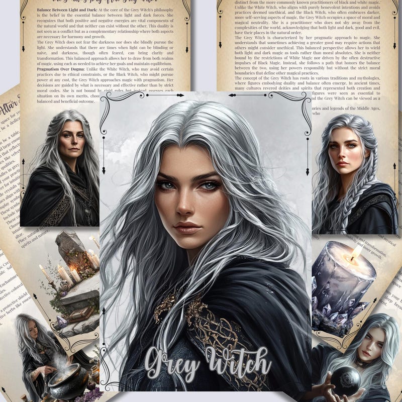 Gray Witchcraft Books - Etsy