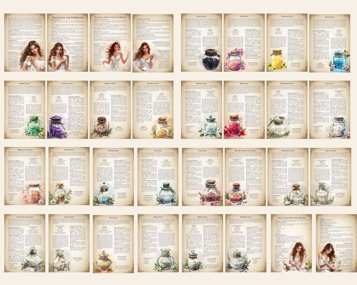 SALT MAGICK. Witch Salt Recipes. Basic Guide. the Most Complete ...