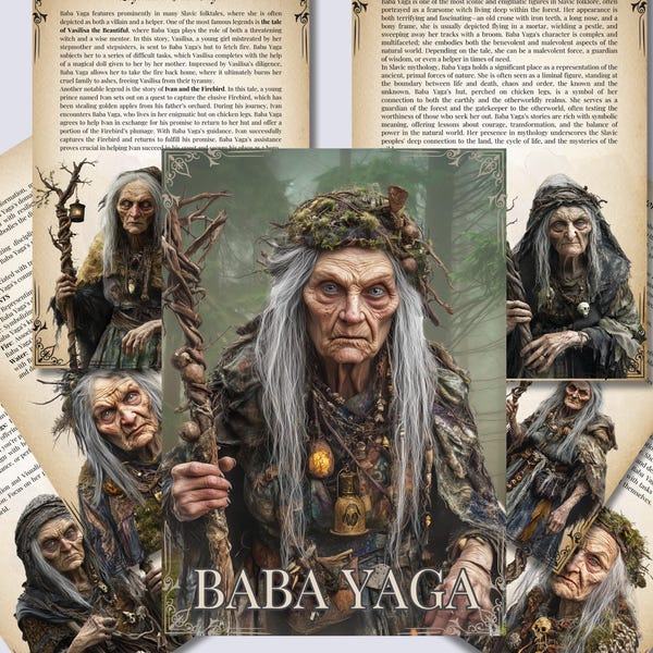 Baba Yaga - Etsy