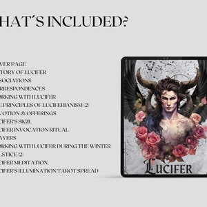 Lucifer Grimoire Pages: Luciferian Ritual, Tarot (printable PDF) - Etsy
