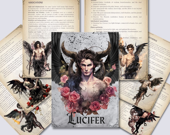 LUCIFER INFERNAL BUNDLE - Etsy