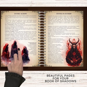 Satanism.basics. Grimoire Printable Pages. - Etsy