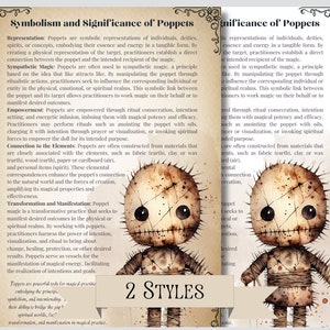 Poppet Magic. Basics. Beautiful Pages for Your Grimoire and Book of ...