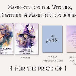 Manifestation for Witches Bundle. Guide, Rituals, Correspondences, and ...