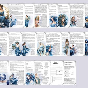 Deity Work Guide: Basics, Printable Pages (PDF) - Etsy