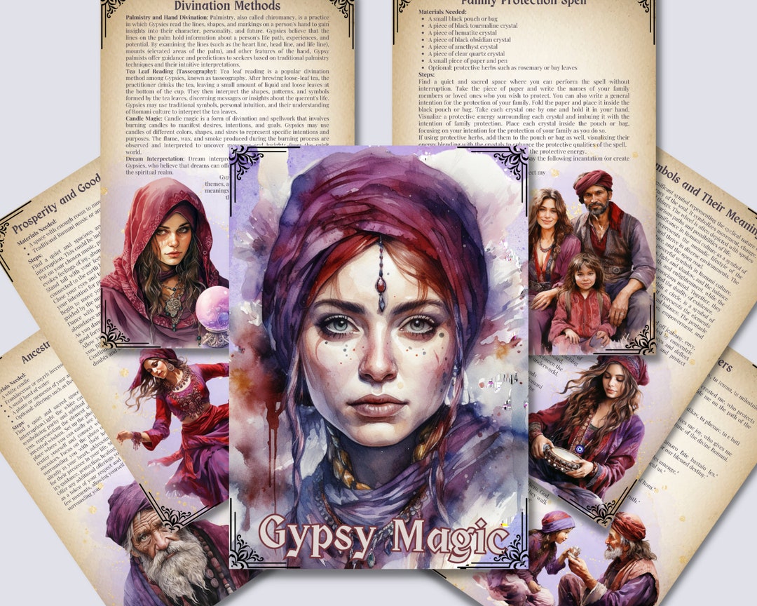 Gypsy Magic. the Ultimate Basic Guide to Romani Witchcraft, Signs ...