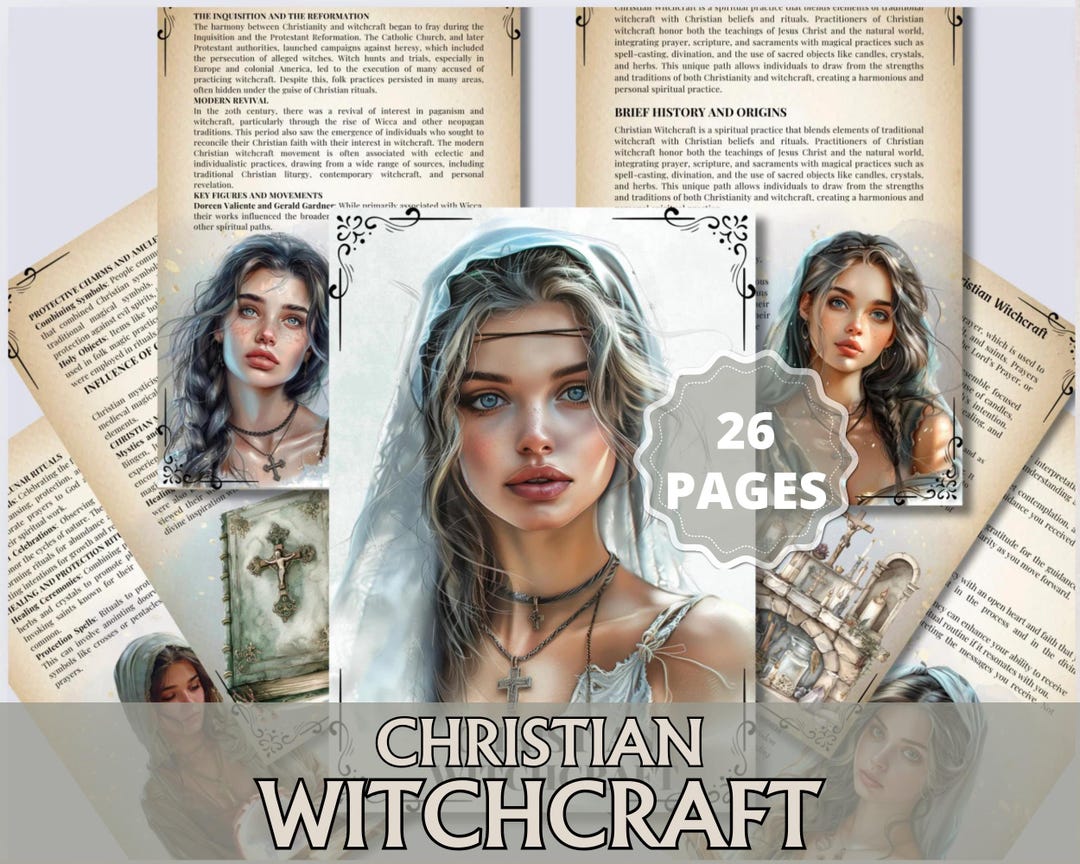 Christian Witchcraft Grimoire | Psalms, Prayers & Angelic Magic | Faith ...