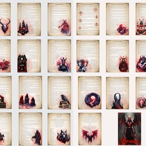 Satanism.basics. Grimoire Printable Pages. - Etsy