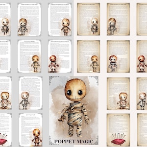 Poppet Magic. Basics. Beautiful Pages for Your Grimoire and Book of ...