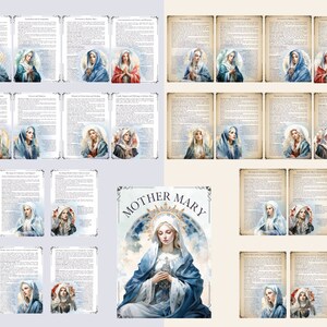 Virgin Mary Printable Pages: Marian Devotion (PDF) - Etsy