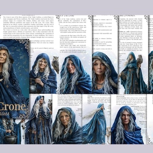 THE CRONE GODDESS. Beautiful Pages for Your Grimoire or Book of Shadows ...