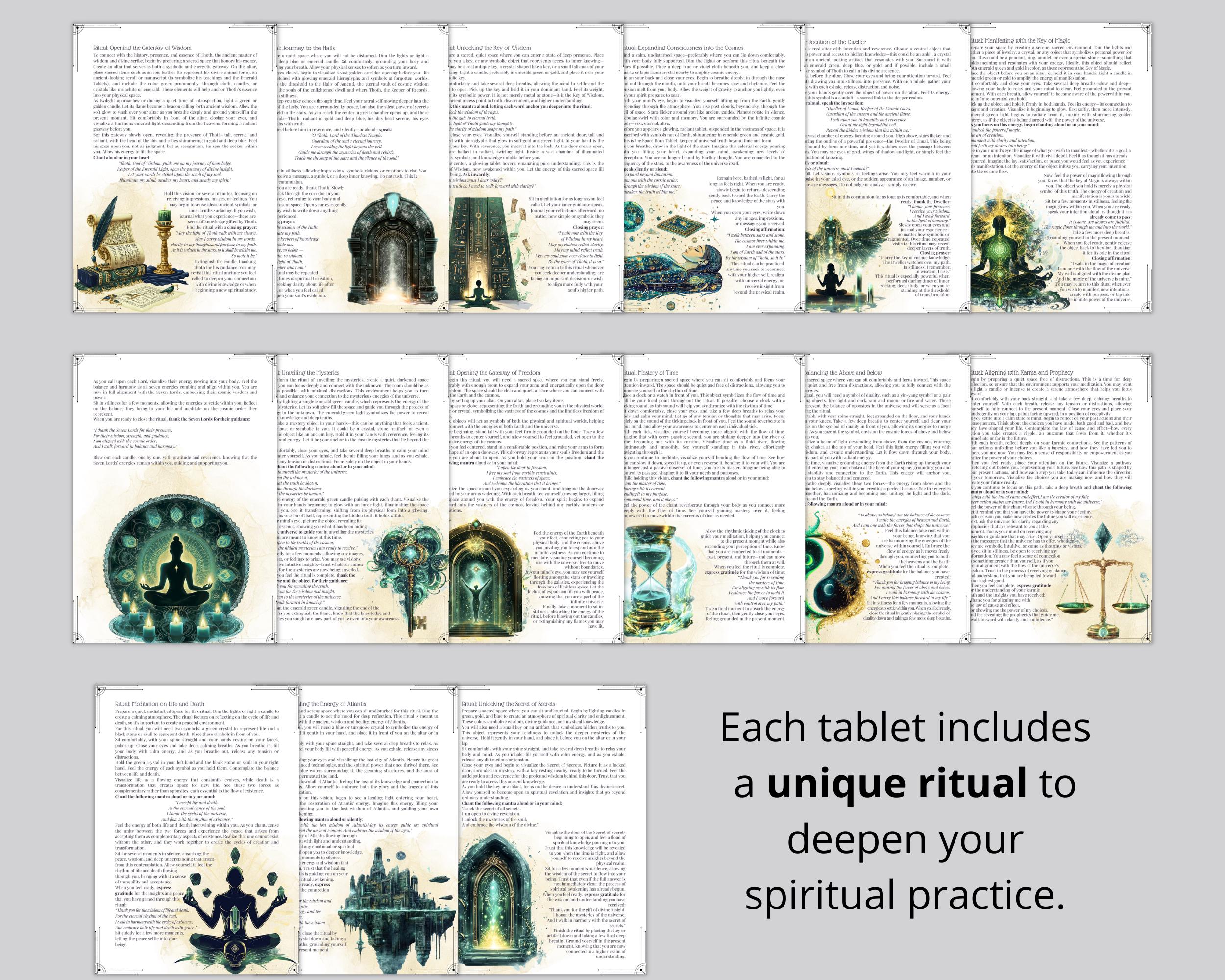 The Emerald Tablets | Ancient Wisdom of Thoth PDF | Hermetic Alchemy ...