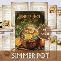 Simmer Pot Instruction Labels - Etsy