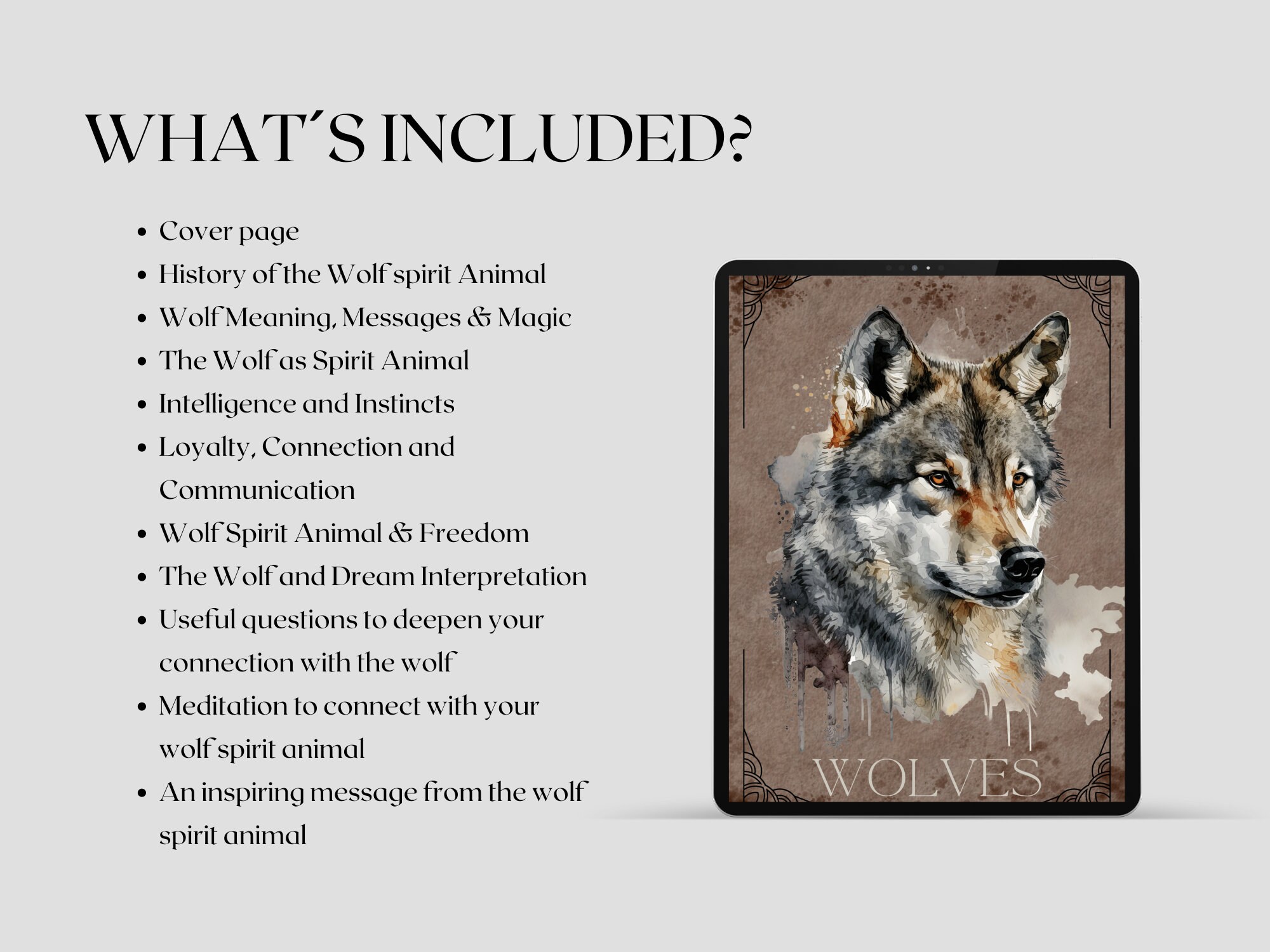 Wolf Spirit Animal Meaning