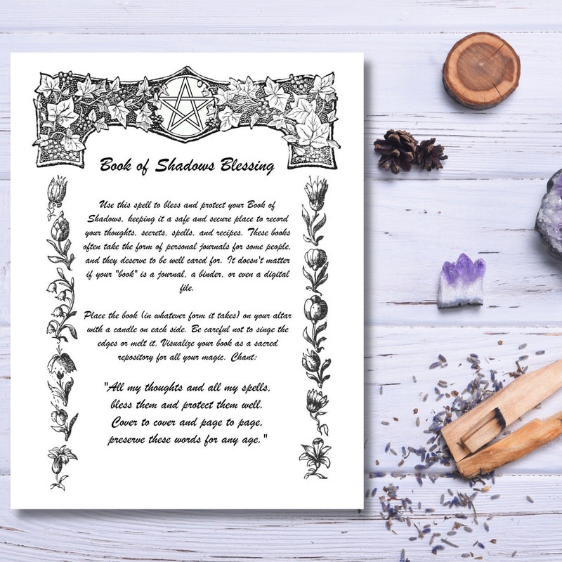 Book of Shadows - Etsy
