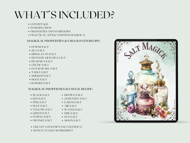 SALT MAGICK. Witch Salt Recipes. Basic Guide. the Most Complete ...