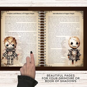 Poppet Magic. Basics. Beautiful Pages for Your Grimoire and Book of ...
