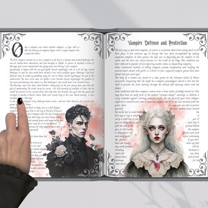 Vampires. Beautiful Pages for You Book of Shadows. Instant Download - Etsy