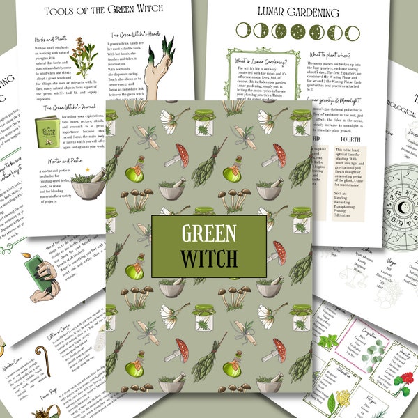 Green Witch - Etsy