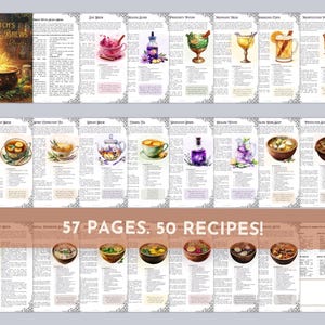 Witch's Stew & Brews Grimoire | 50 Magical Recipes for Body and Soul ...