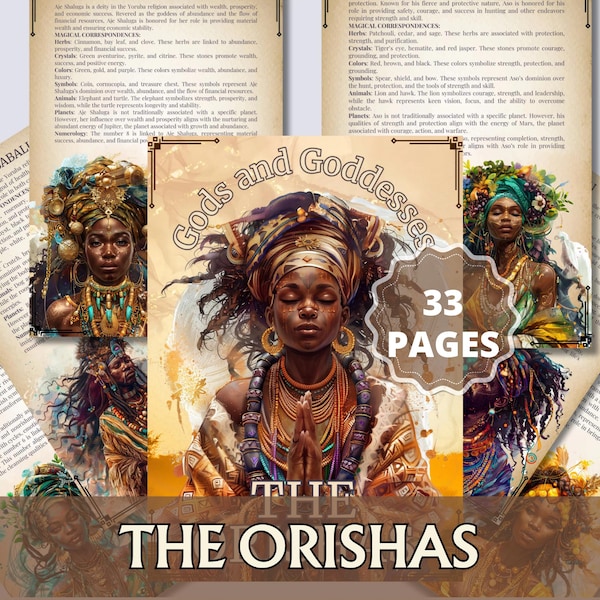Orishas Gods - Etsy