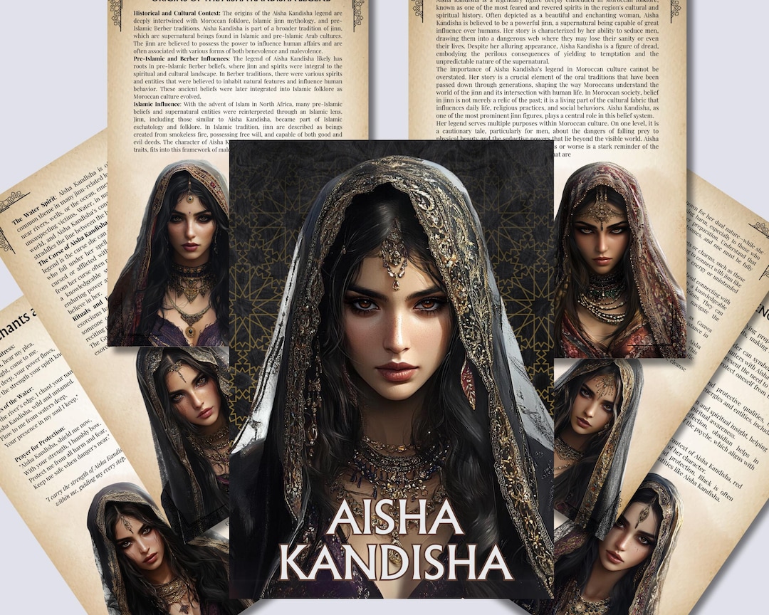 Aisha Kandisha Grimoire Pages: Moroccan Djinn Lore (printable PDF) - Etsy