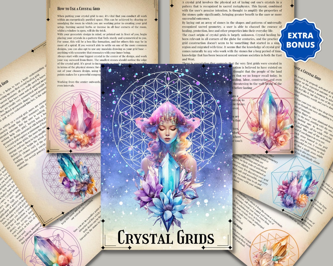 Crystal Grids Guide for Witches • Energy Work & Crystal Magic ...