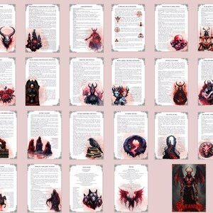 Satanism.basics. Grimoire Printable Pages. - Etsy