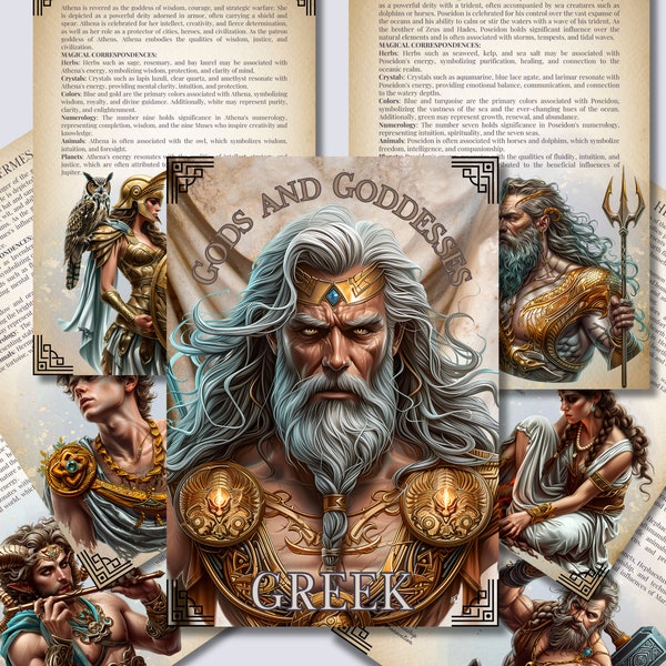 Greek Gods - Etsy