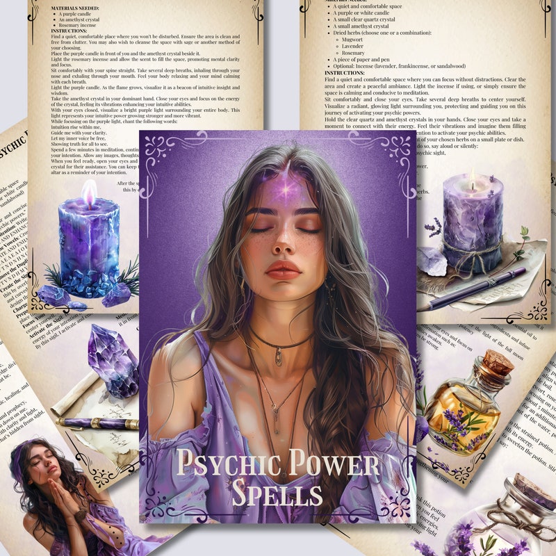 Printable Spells - Etsy