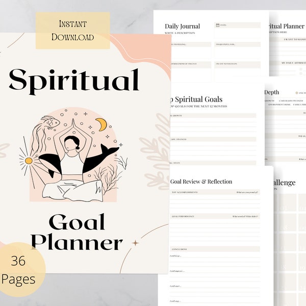 Spiritual Planner - Etsy