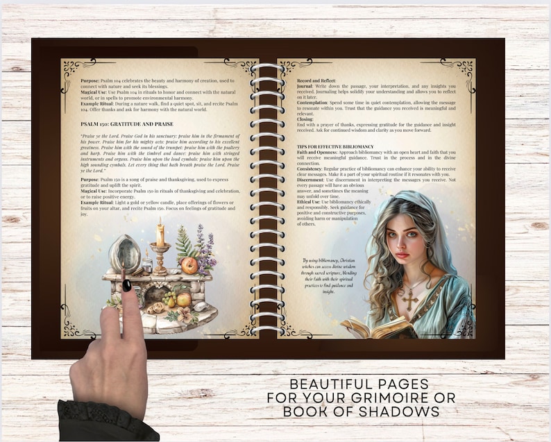 Christian Witchcraft Grimoire | Psalms, Prayers & Angelic Magic | Faith ...