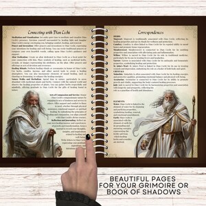 Dian Cecht. Irish God. Healer. Beautiful Pages for Your Grimoire or ...