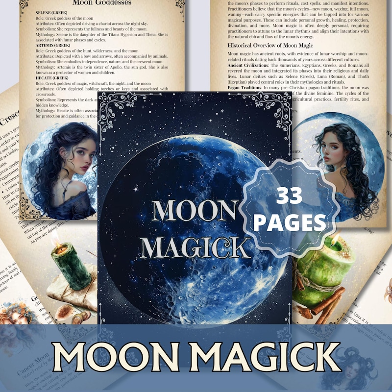 Full Moon Magick Rituals - Etsy
