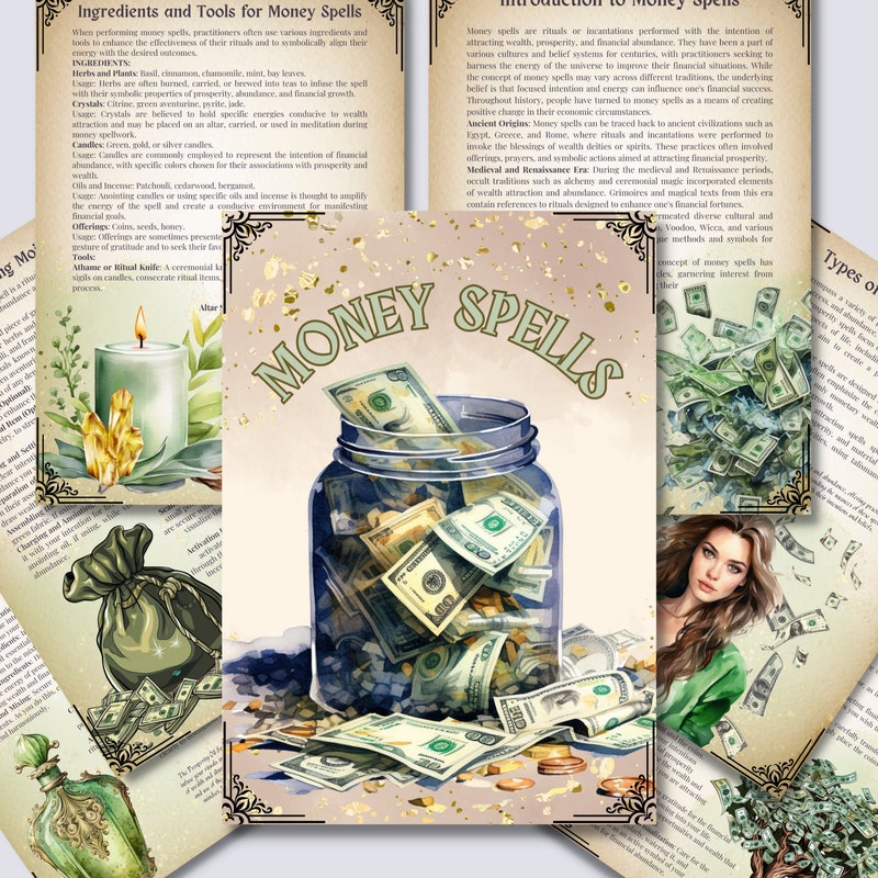 Money Spell - Etsy