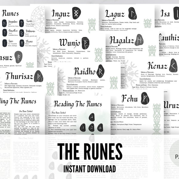 Runes - Etsy