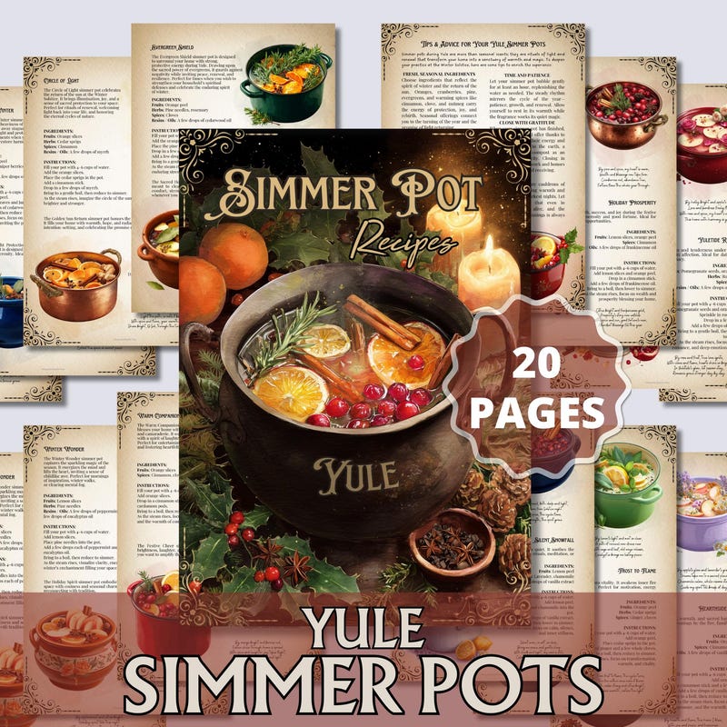 Yule Potpourri Simmering - Etsy