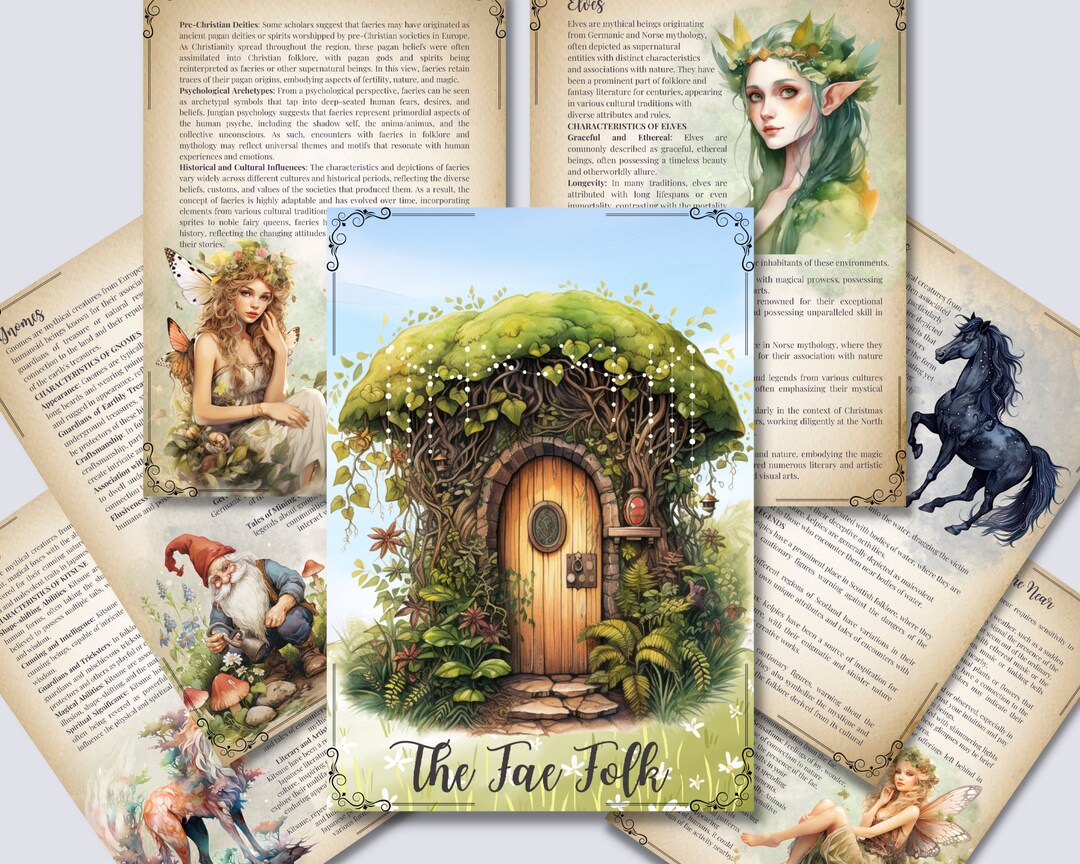 The Fae Folk: Your ULTIMATE Basic Guide on Everything About Fairies ...
