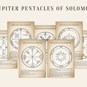 The Pentacles of Solomon PDF | Solomonic Magic Guide, 44 Seals & Sigils ...