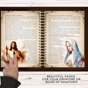 Jesus, Christ Consciousness, and Shekinah Printable Pages (PDF) - Etsy
