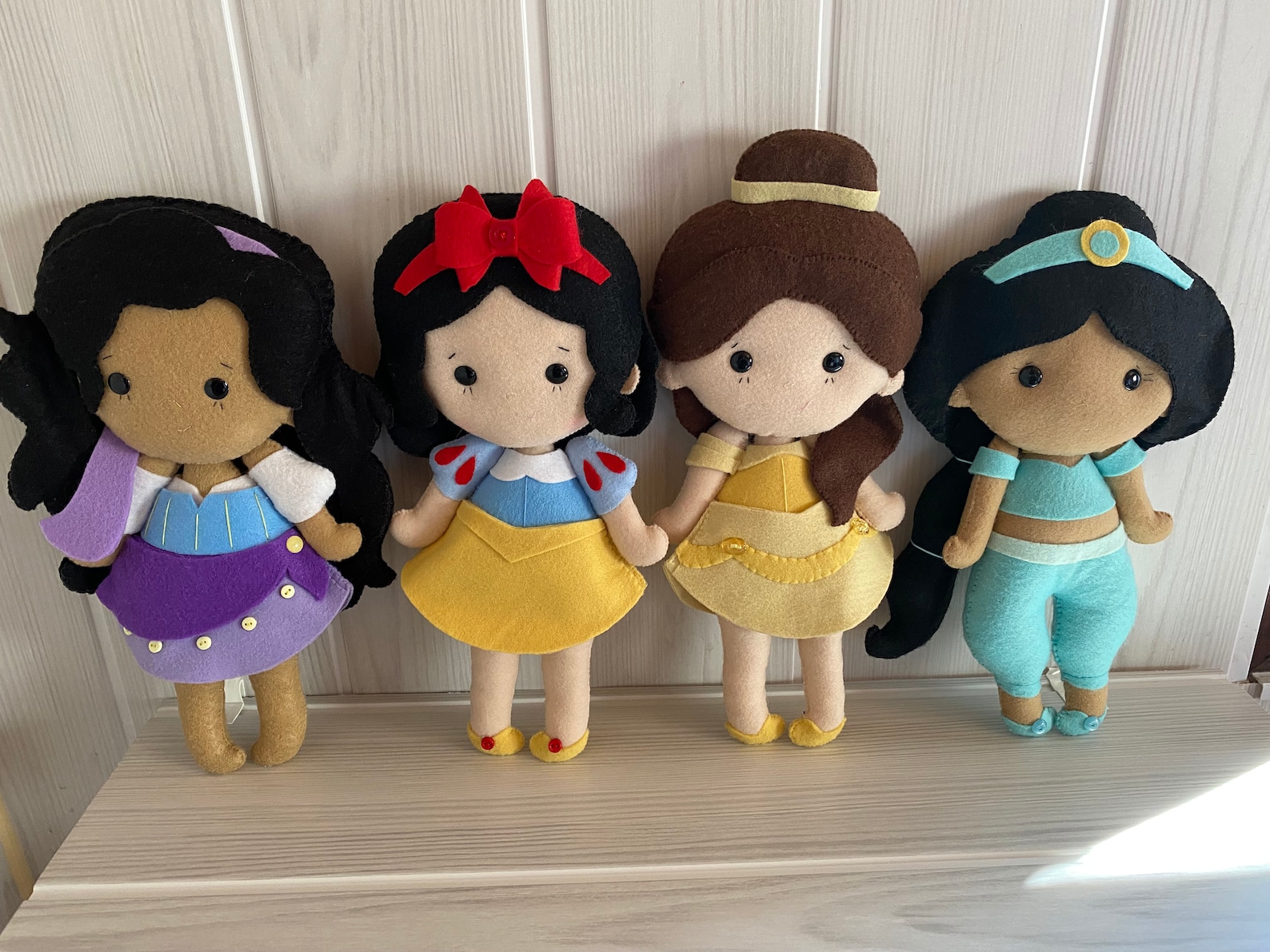 Disney Princess Doll Felt Princess Decoration Felt - Etsy UK