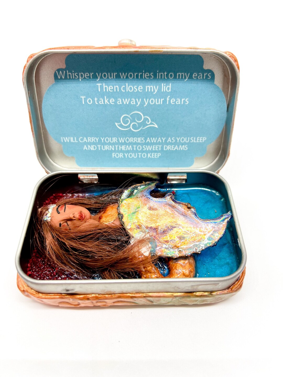 OOAK Mermaid Jewels Worry Friend® Worry dolls, Worry Dolls für Kinder ...